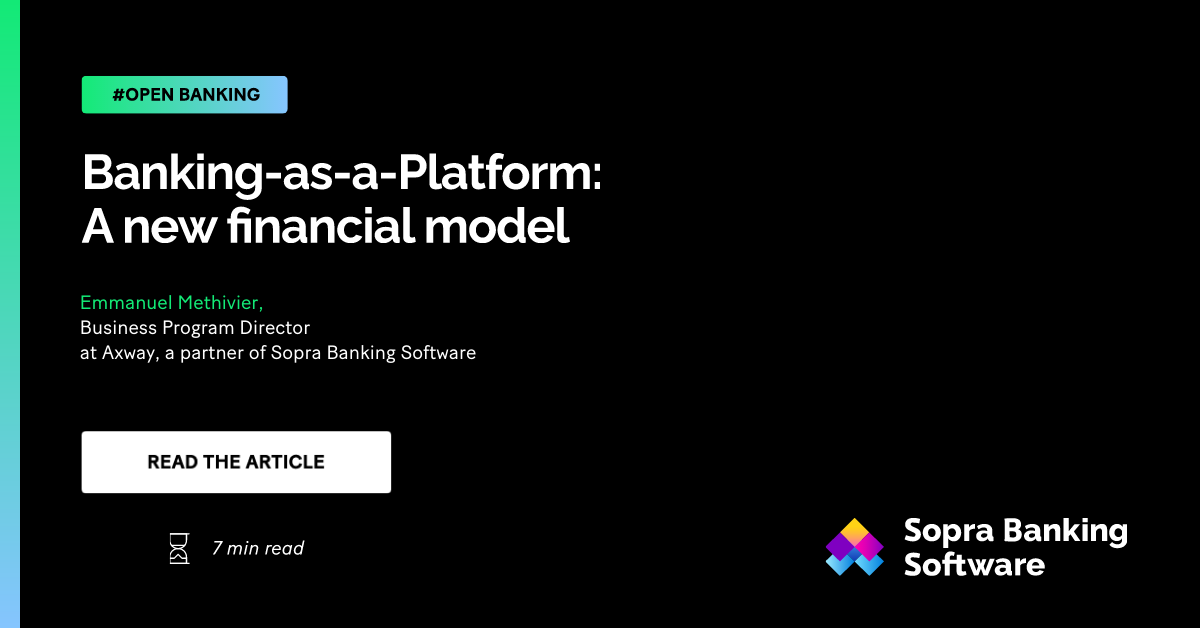 Banking-as-a-Platform: A new financial model | SBS