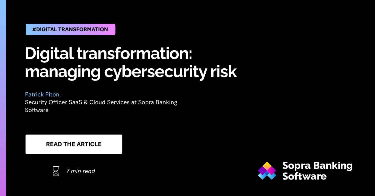 Digital transformation: managing cybersecurity risk | SBS