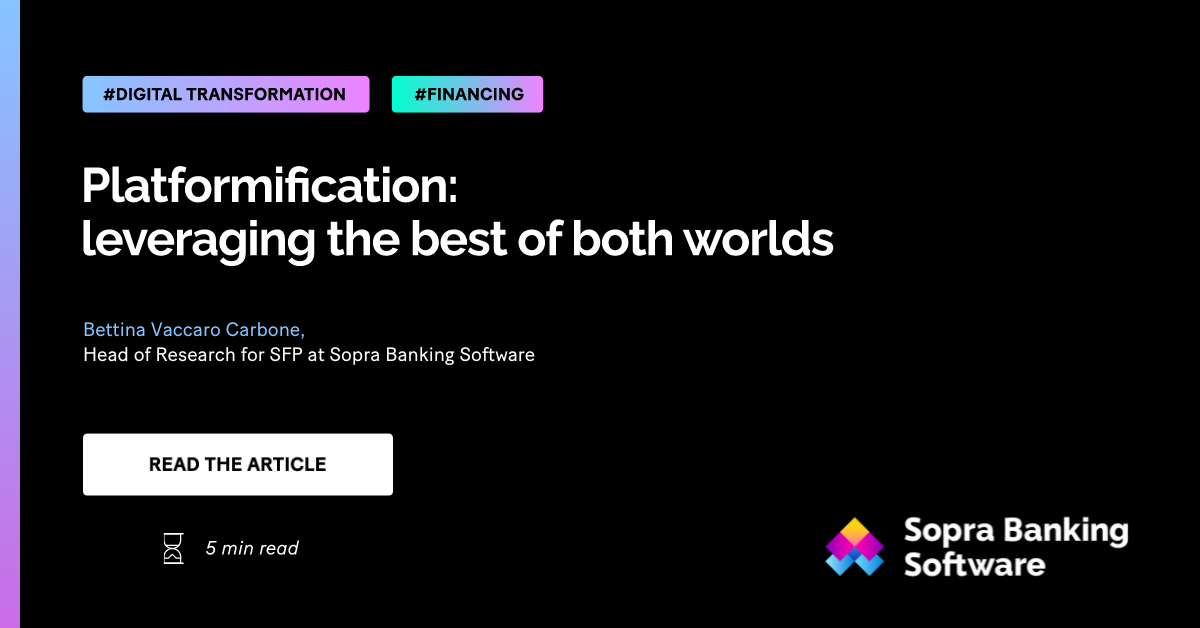 Platformification: harnessing the best of both worlds