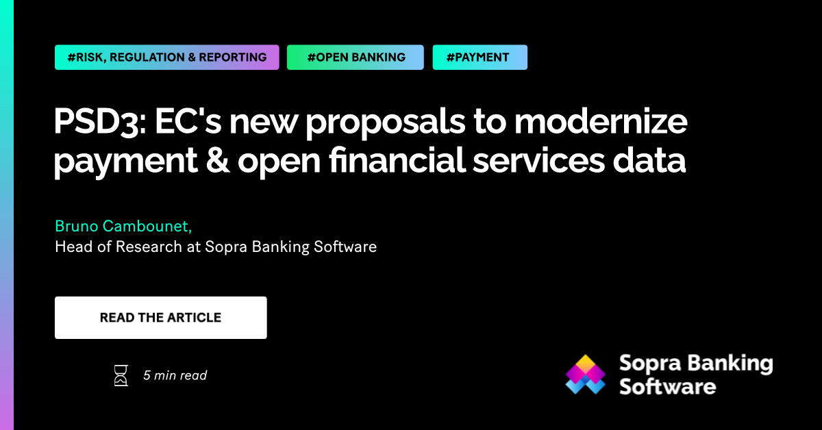 PSD3: Modernizing Payment and Financial Services Data