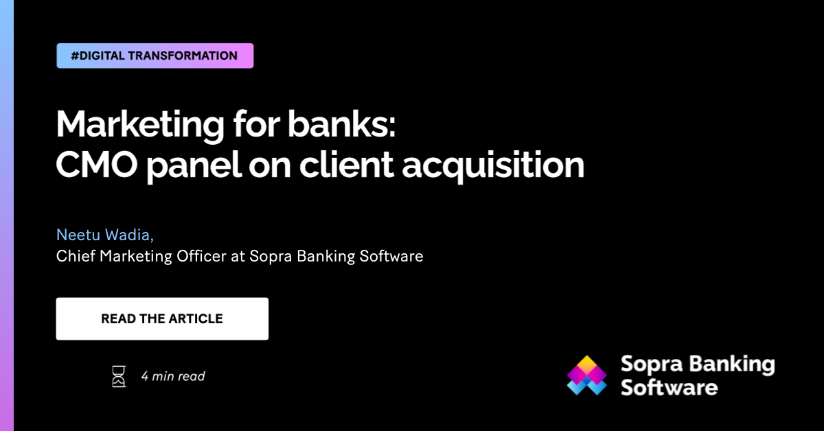 Bank marketing: CMO panel on client acquisition