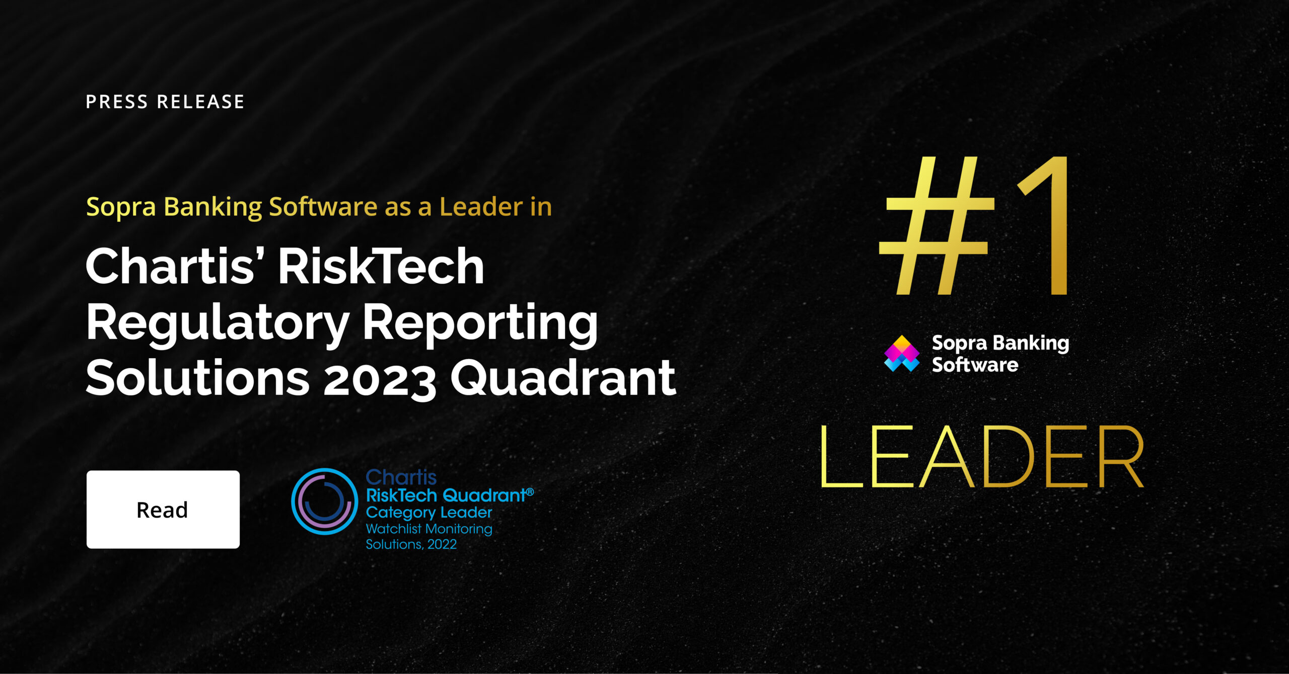 SBS - Leader in Chartis’ RiskTech Regulatory Reporting Solutions