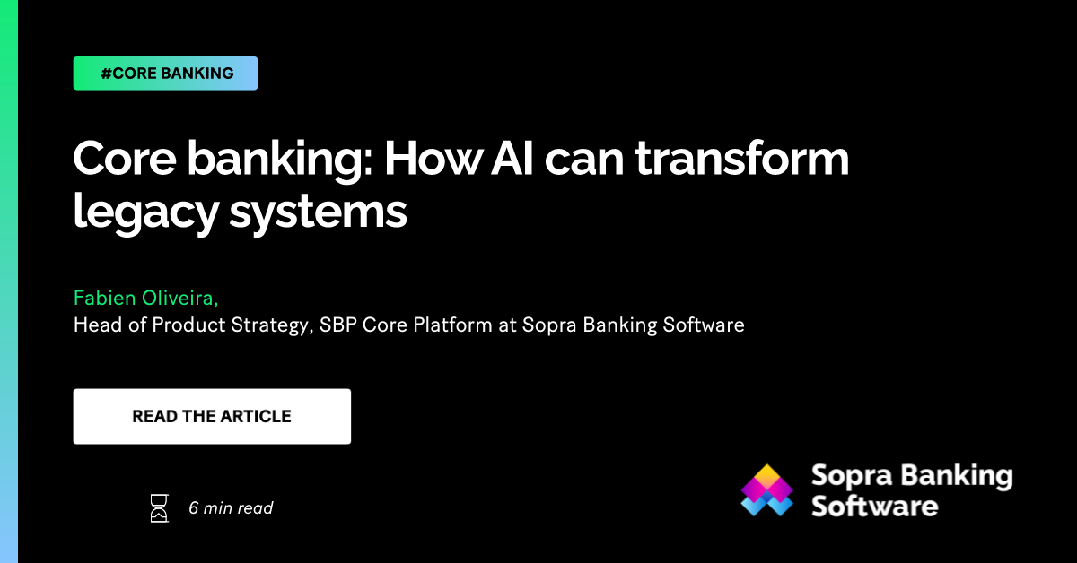 AI's Transformation of Legacy Core Banking Systems
