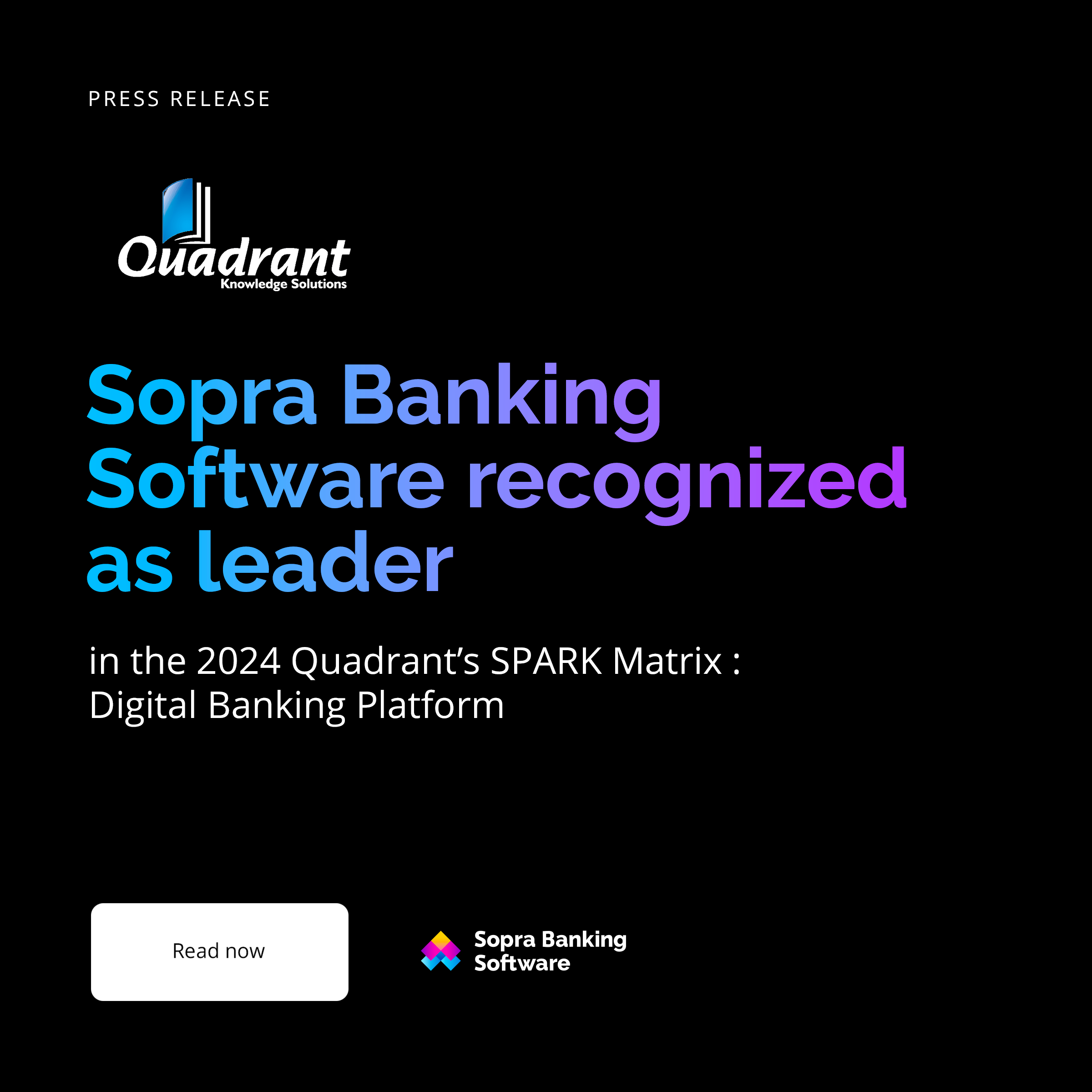 SBS Named Leader in 2024 SPARK Matrix for Digital Banking