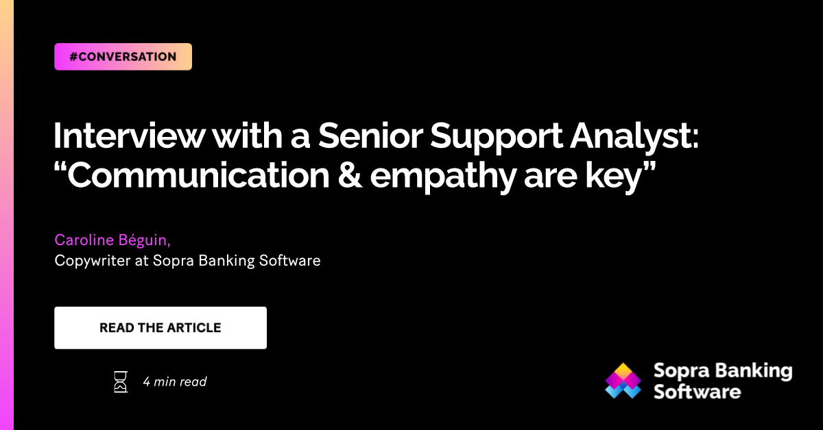 Interview with a Senior Support Analyst